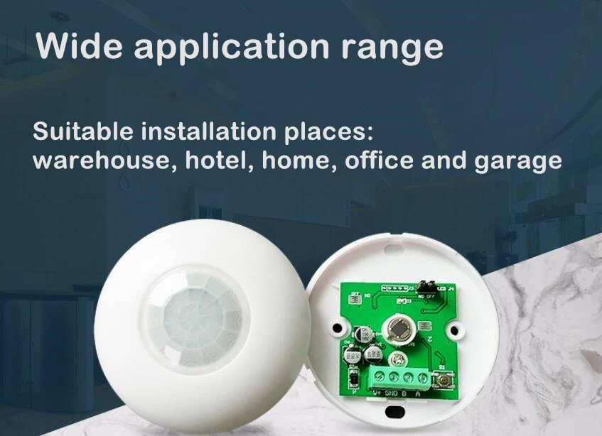 RS485 MODBUS RTU Sensor - Infrared & Microwave Dual Tech