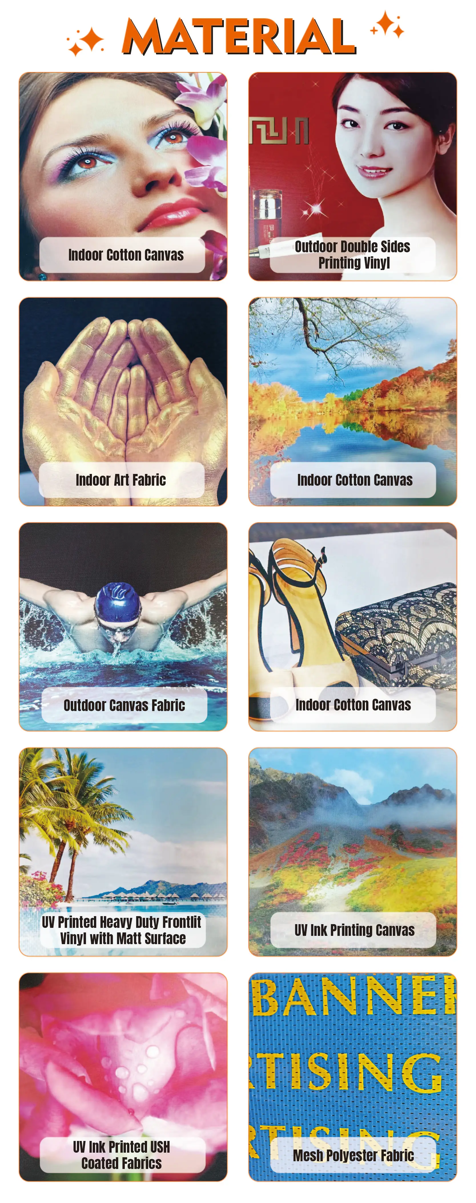 Custom Logo Mall Cinema Vinyl Advertising Hanging Banners