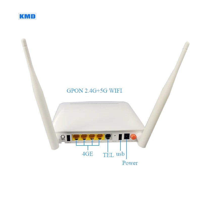 FTTH F670L ONU ONT Dual Band Router 4GE 1 Port GPON EPON XPON 2.4G 5G ...