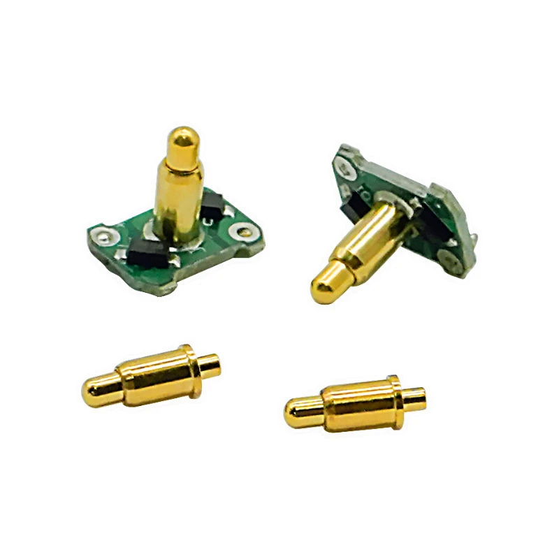 Custom Pcb Brass Pogo Pin Through Hole Type Spring Loaded Pins - Buy ...