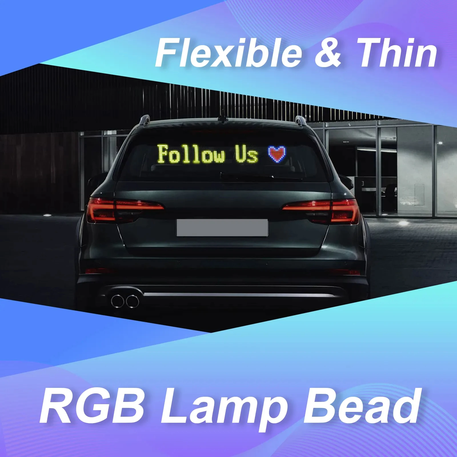 Rts Mini Led Screen Rolling Word Led Display Panel Custom Edit Screen ...