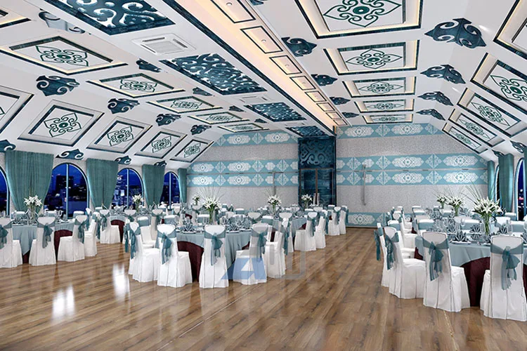 Large Expandable Banquet Hall Trailer - Portable Mobile Catering Food ...