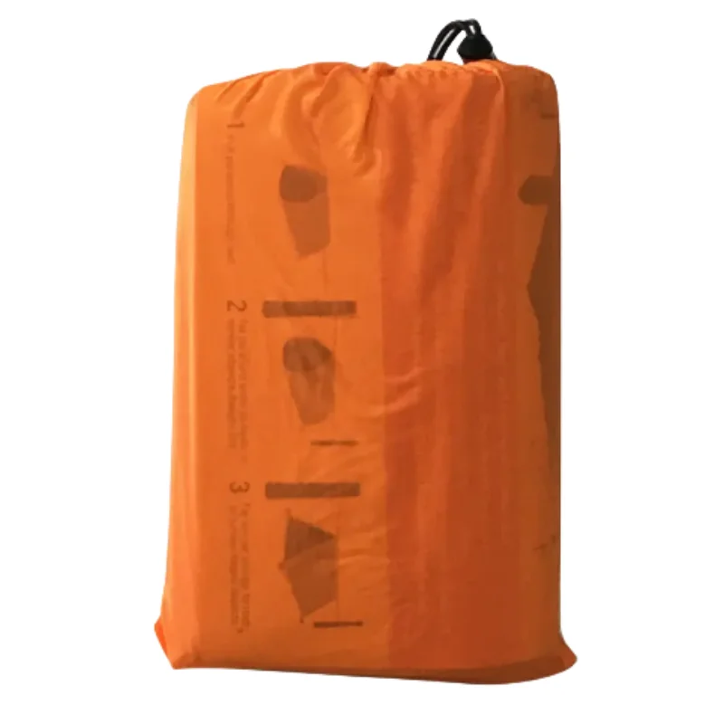 All Weather Survival Shack 2 Person 8' X 5' Mylar Thermal Shelter Tube ...