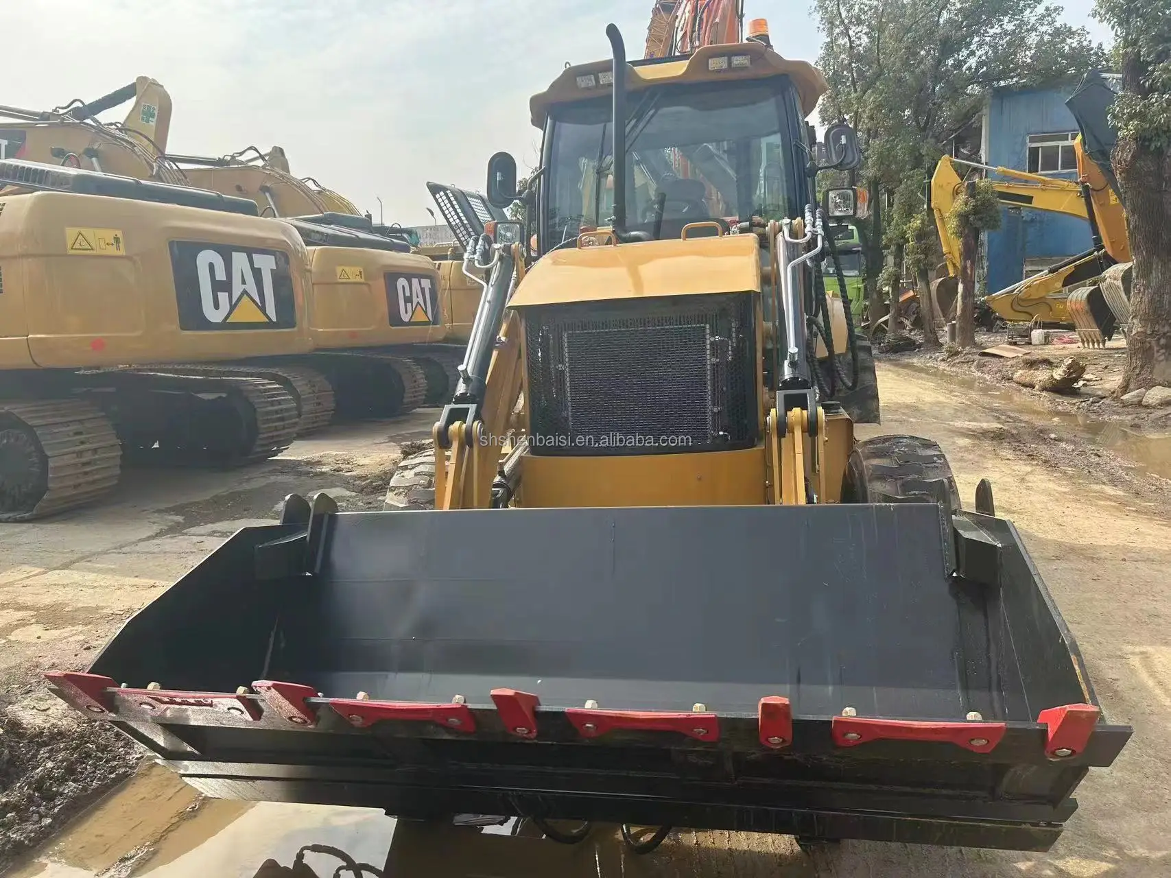 Used Towable Backhoe Loader 420f Second Multifunctional Excavator Hand ...