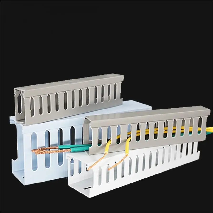 Pvc Cable Tray Manager Duct Cable Ducts/wiring Channels/cable Tray Pvc ...