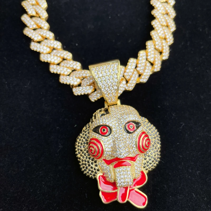 Iced Out Saw Pendant | atelier-yuwa.ciao.jp