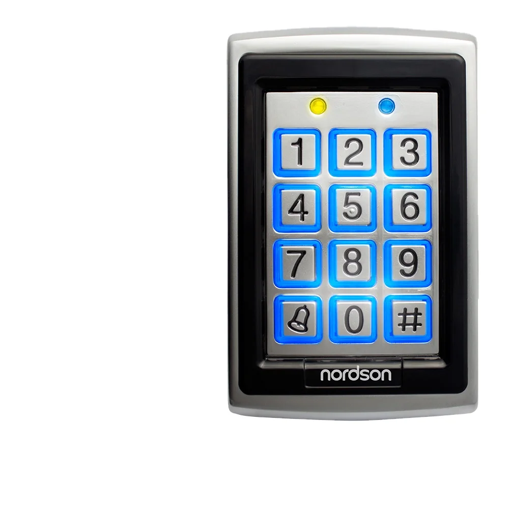 Nordson Waterproof single door entrance with card reader and keyboard ...