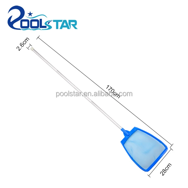 3-section Aluminium Swimming Pool Skimmer Cleaning Tool 50cm Per ...