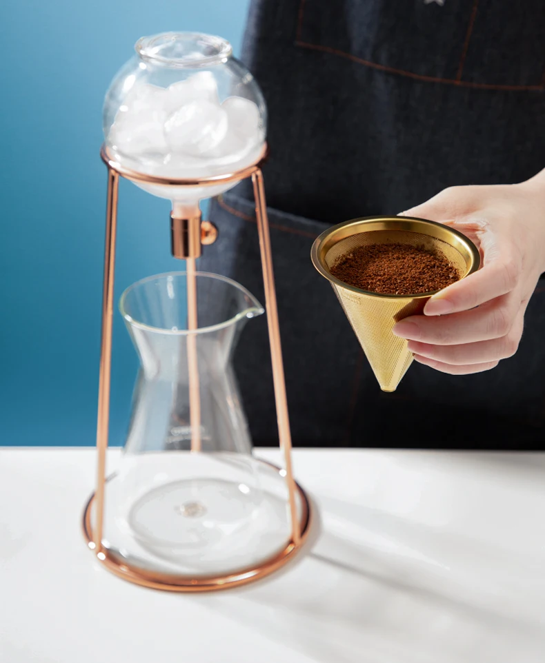 Zerohero Ice Drip Coffee Tower - Efficient Cold Brew Maker
