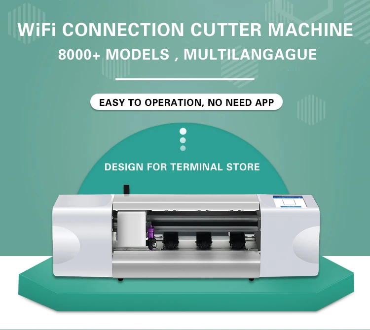 Smart Mobile Phone TPU Hydrogel Film Cutter Plotter