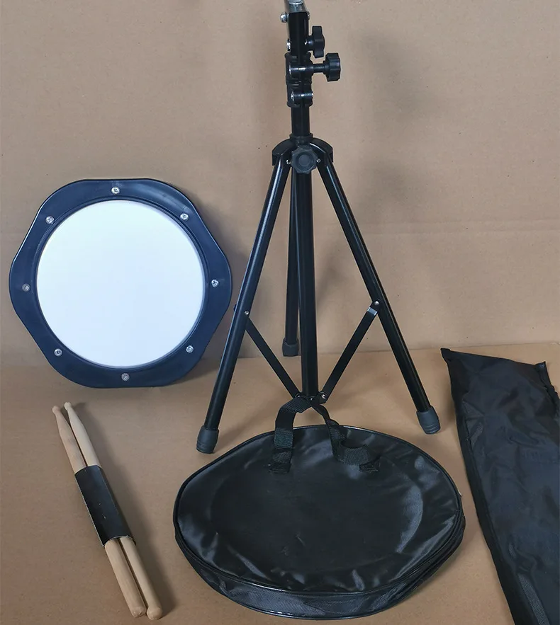 Hot Selling 10" Dummy Drum Practice Set - Portable & Free Lifting