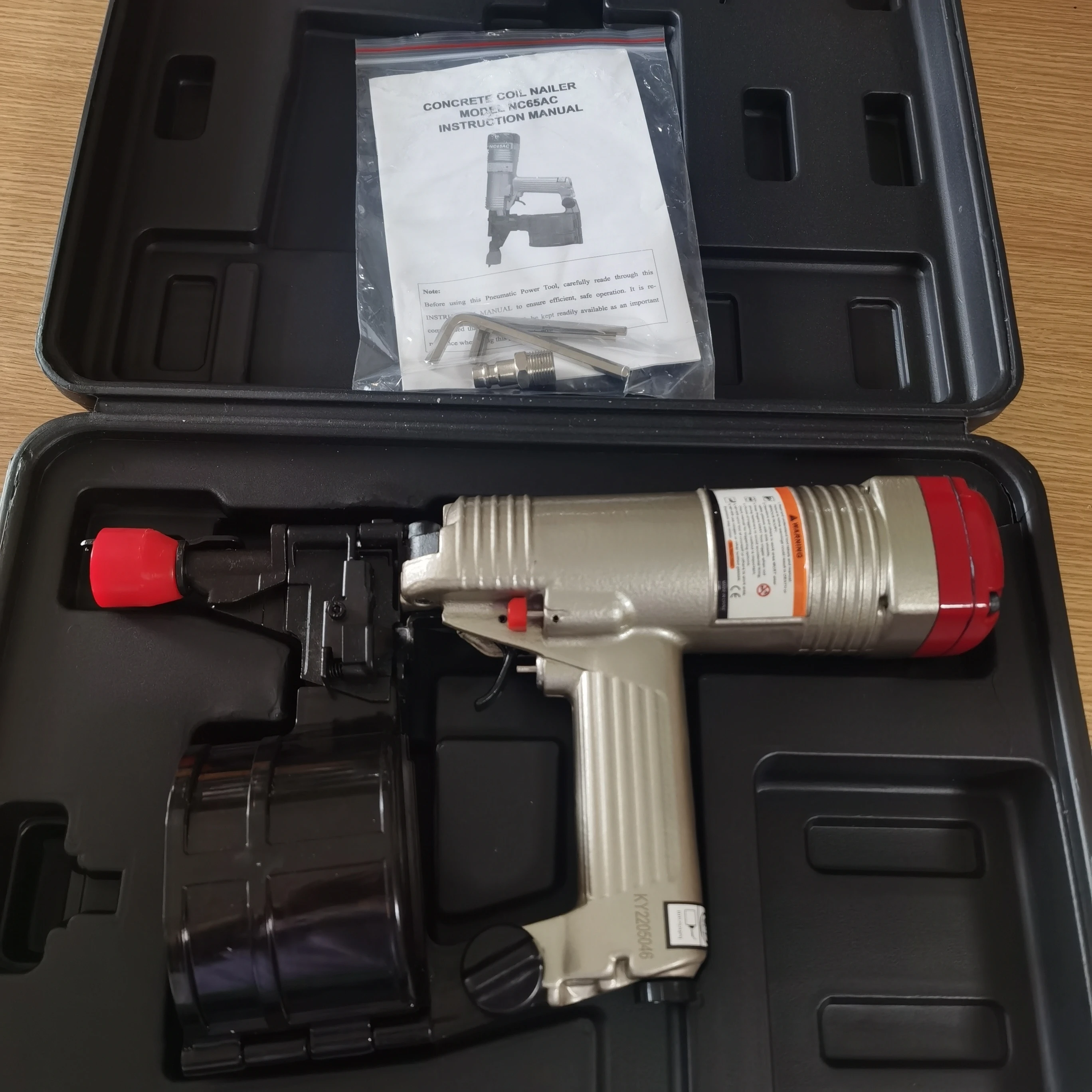 NC65AC Concrete Coil Nailer - Efficient Furring & Strapping