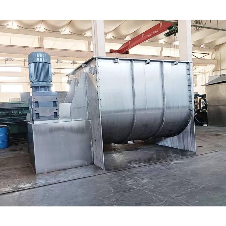 Large 10 Tons Horizontal Mixer For Kitchen Waste - Buy Feed Mixer Mixer ...