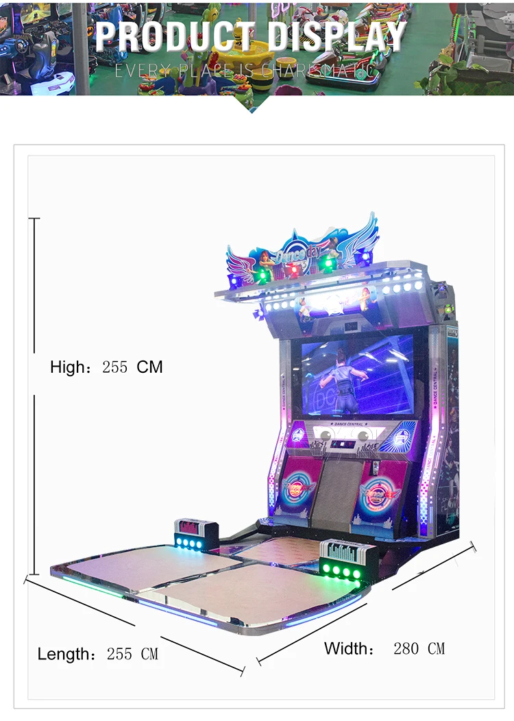 Indoor Amusement Video Game Kids Dancing Machine Just Dance Arcade Game ...