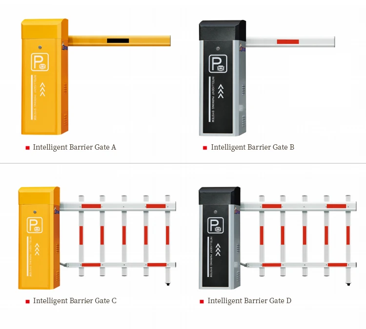 Parking Lot Barrier Gate Outdoor Intelligent Pay Automatic Electronic ...