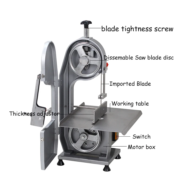 Commercial Meat Cutting Machine Bone Saw Heavy Duty Bone Saw Cutting ...