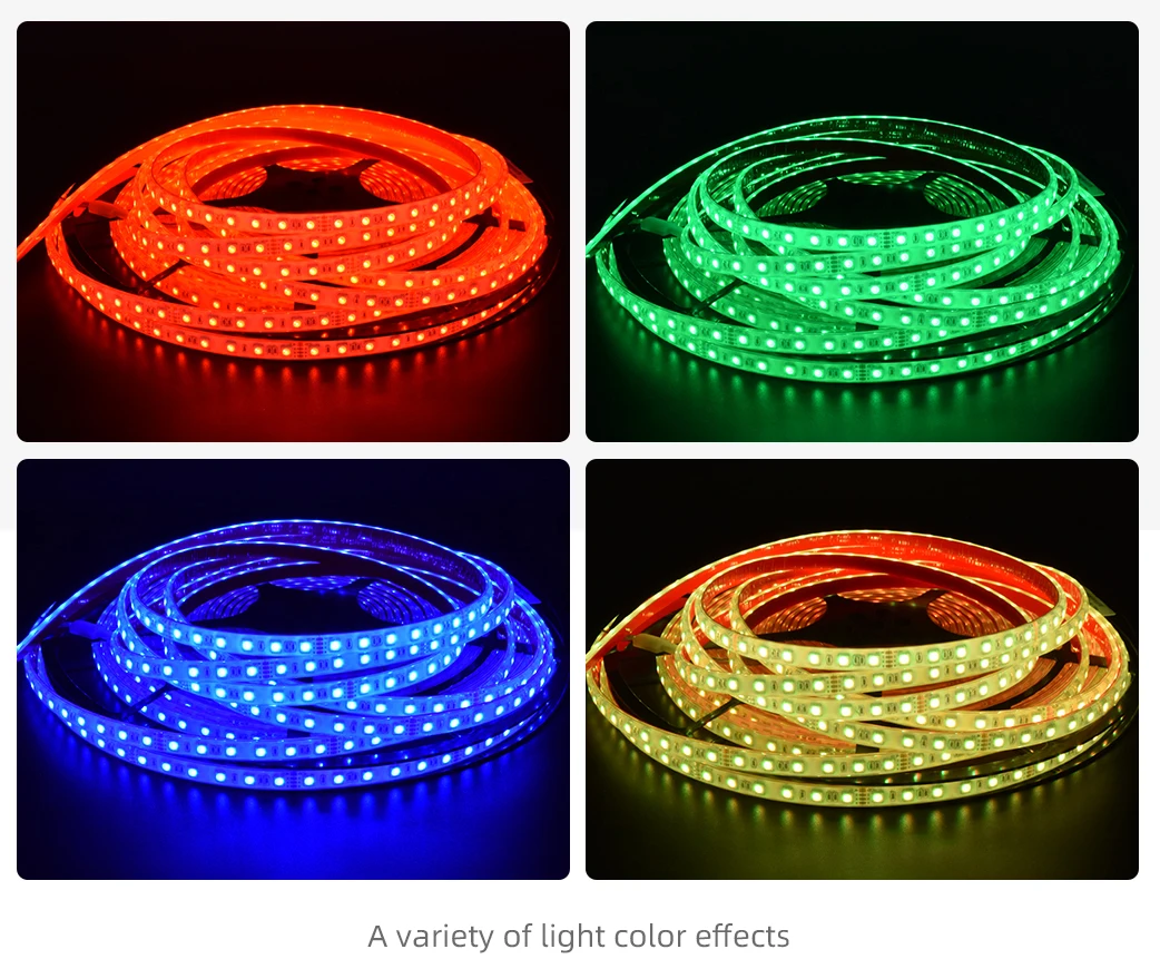 Jev Exceptional Performance Dc24v Smd5050 60 Leds/m Changeable Colors ...