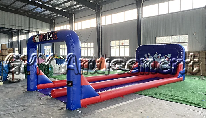 Double Lane Inflatable Bowling Game for Kids - GMY Inflatables