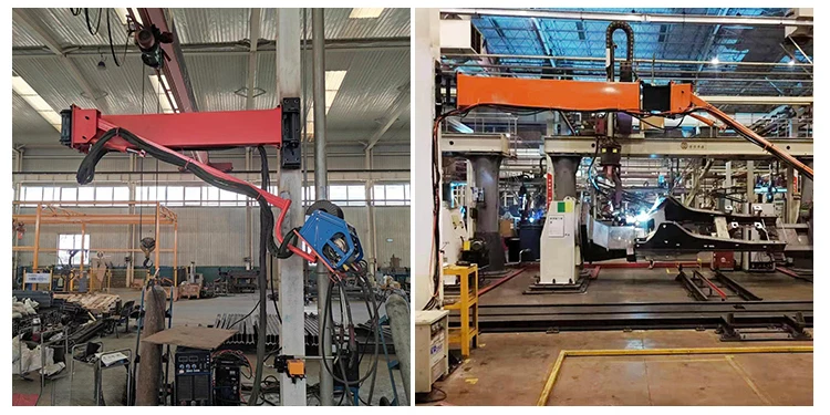 Welding Boom Arm With Welding Fume Extraction Function and Wide ...