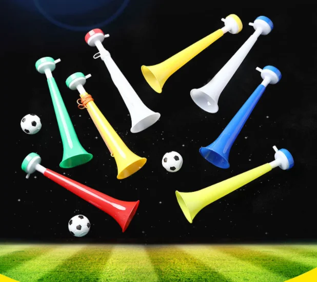 Wholesale Plastic Cheer Prop Stadium Props Vuvuzela PE