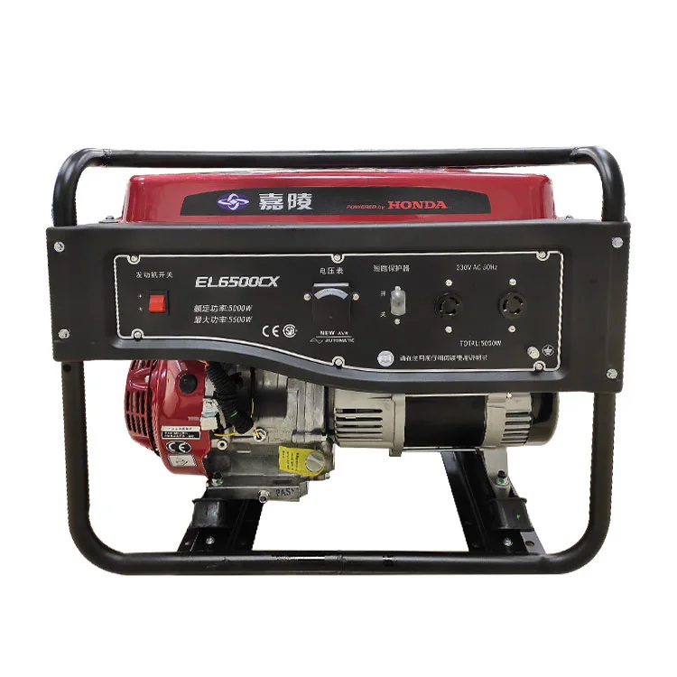 Gx390 Engine 389cc 5kw 5kva Power Gasoline Generator Powered By Honda ...
