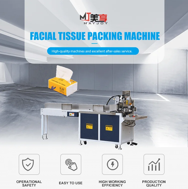 Manual-saving Semi-Automatic Soft Tissue Paper Packing Machine