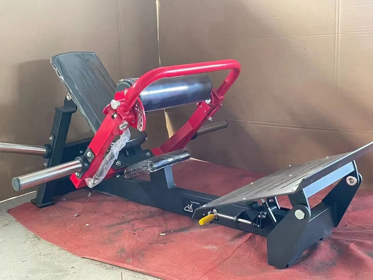 New Model Hip Thrust Machine Hip Thrust Plate Loaded Machine Glute ...