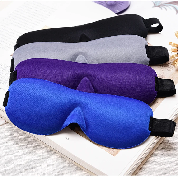 High Quality 3d Blackout Sleep Eye Mask Half Nose Wing Stereo Traceless ...