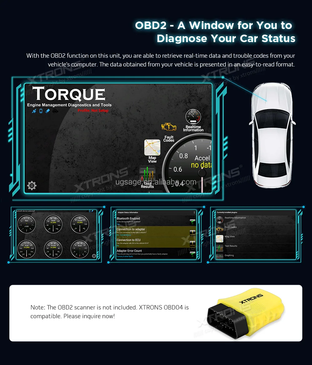 Xtrons 9" Car Radio Android 12 For Mercedes-benz Ml Gl Class W166 X166 ...