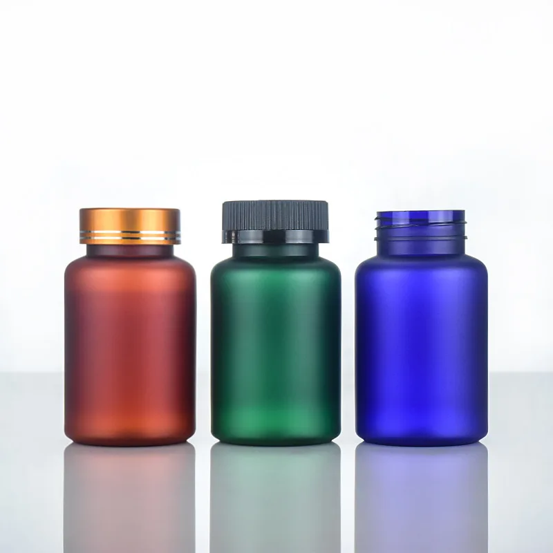 Wholesale Capsule Bottle Packaging Black Capsule Bottles Empty Capsule ...