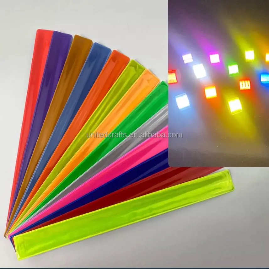 Customized Reflective Slap Bands Cartoon Kids Slap Bands Reflective ...