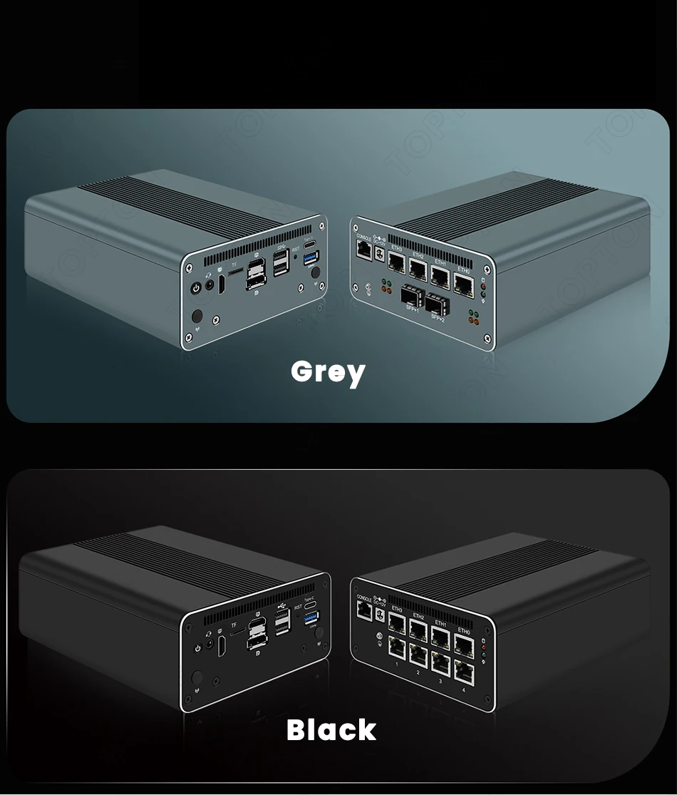 13th Gen Intel Soft Router - 2x10g SFP, 4x Intel I226-V