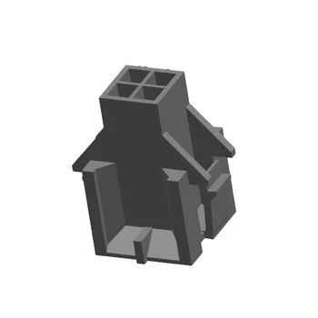 Mini-fit Bmi Receptacle Housing 4.20mm Pitch Dual Row With Panel Mount ...