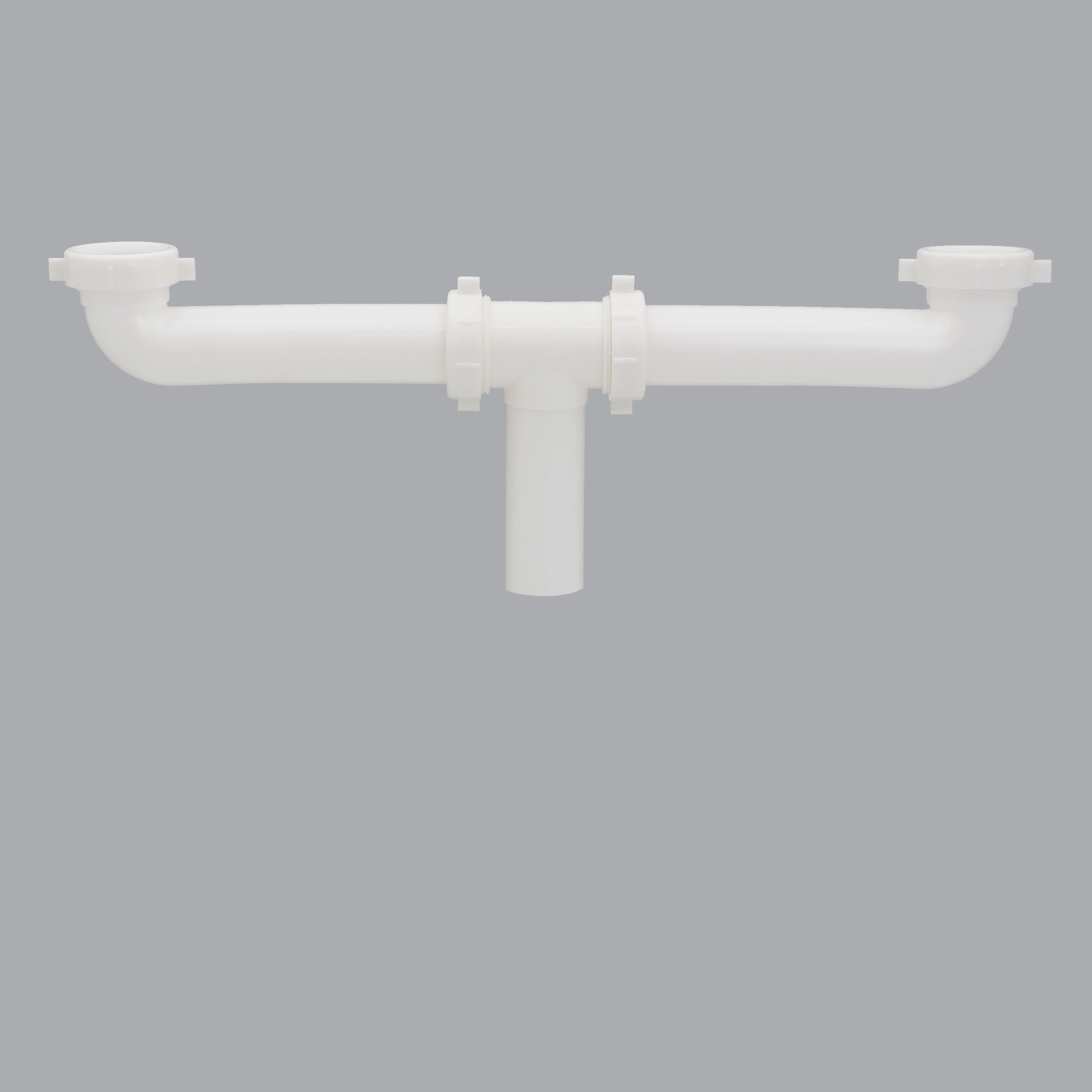 T-type Double-Connection Plastic Tubular 1-1/2 Inch Drain