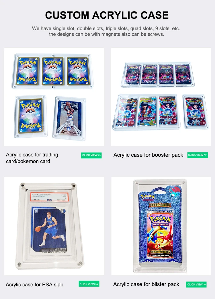 Gaming Collecting Supplies Psa Card Slab Pokemon Psa Graded Card Slab ...