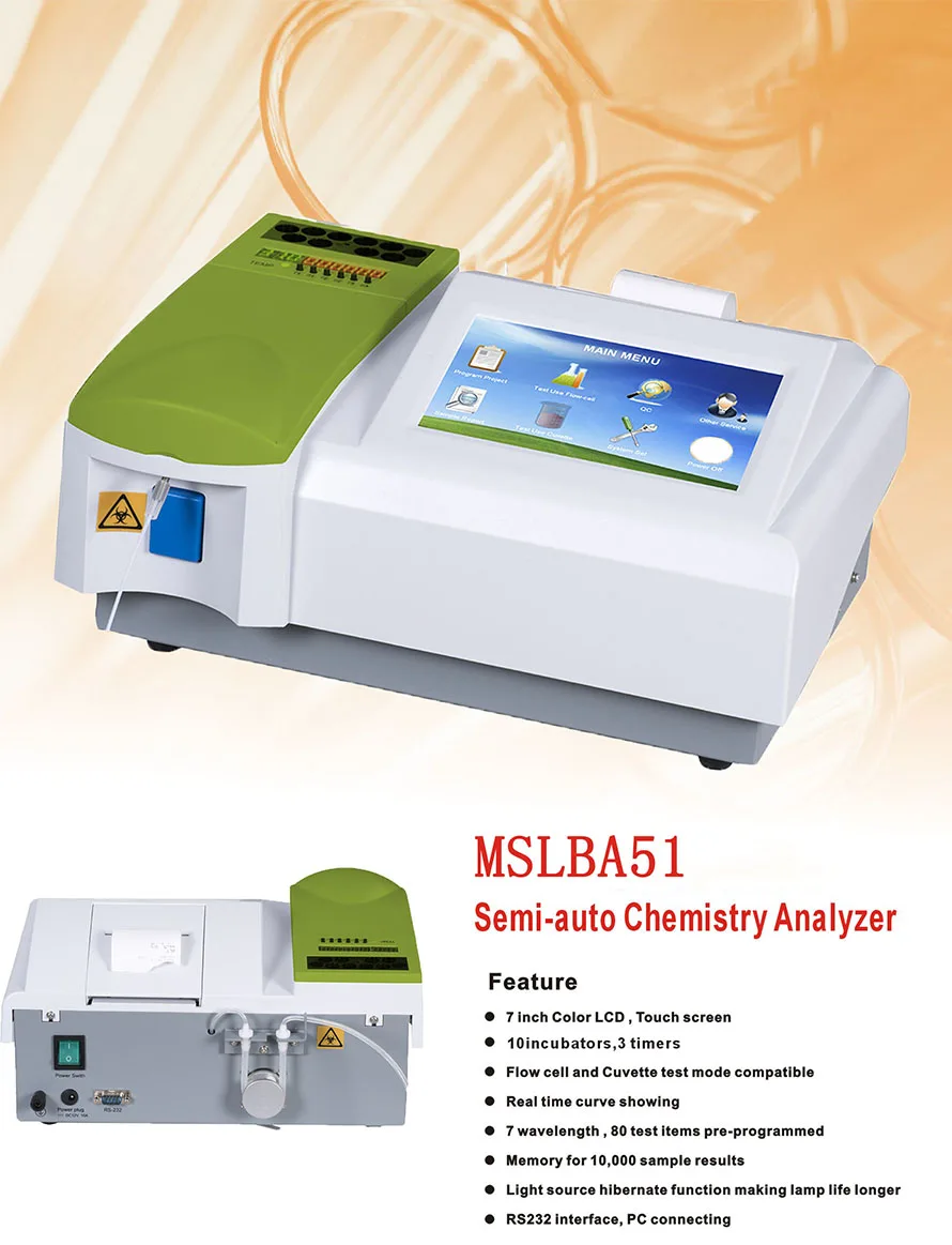 Medical Chemistry Analyser - Clinical Liver Function Test