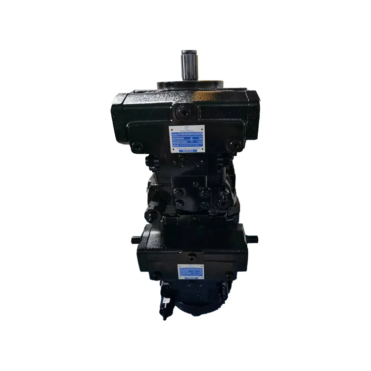 Hydraulic A4vg Series A4vg56 Double Pump Rexroth Axial Piston Variable ...