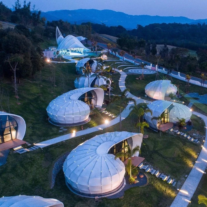 Small Sea Shell Glamping Hotel House Sea Shell Tent Hotel| Alibaba.com