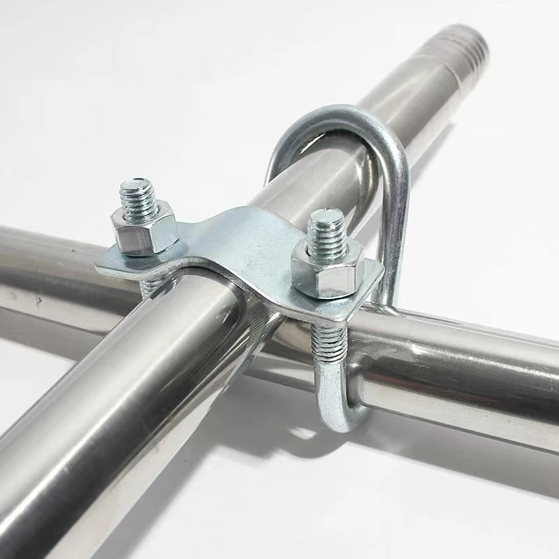 Cross Pipe Clamp - Durable Greenhouse Hoop Fixed Pipe Clamp
