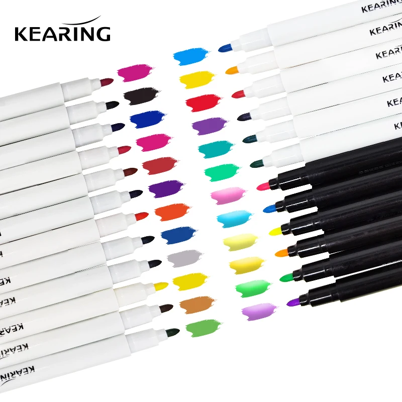 Kearing Colorful PCB Wet Erasable Pens - Durable & Versatile