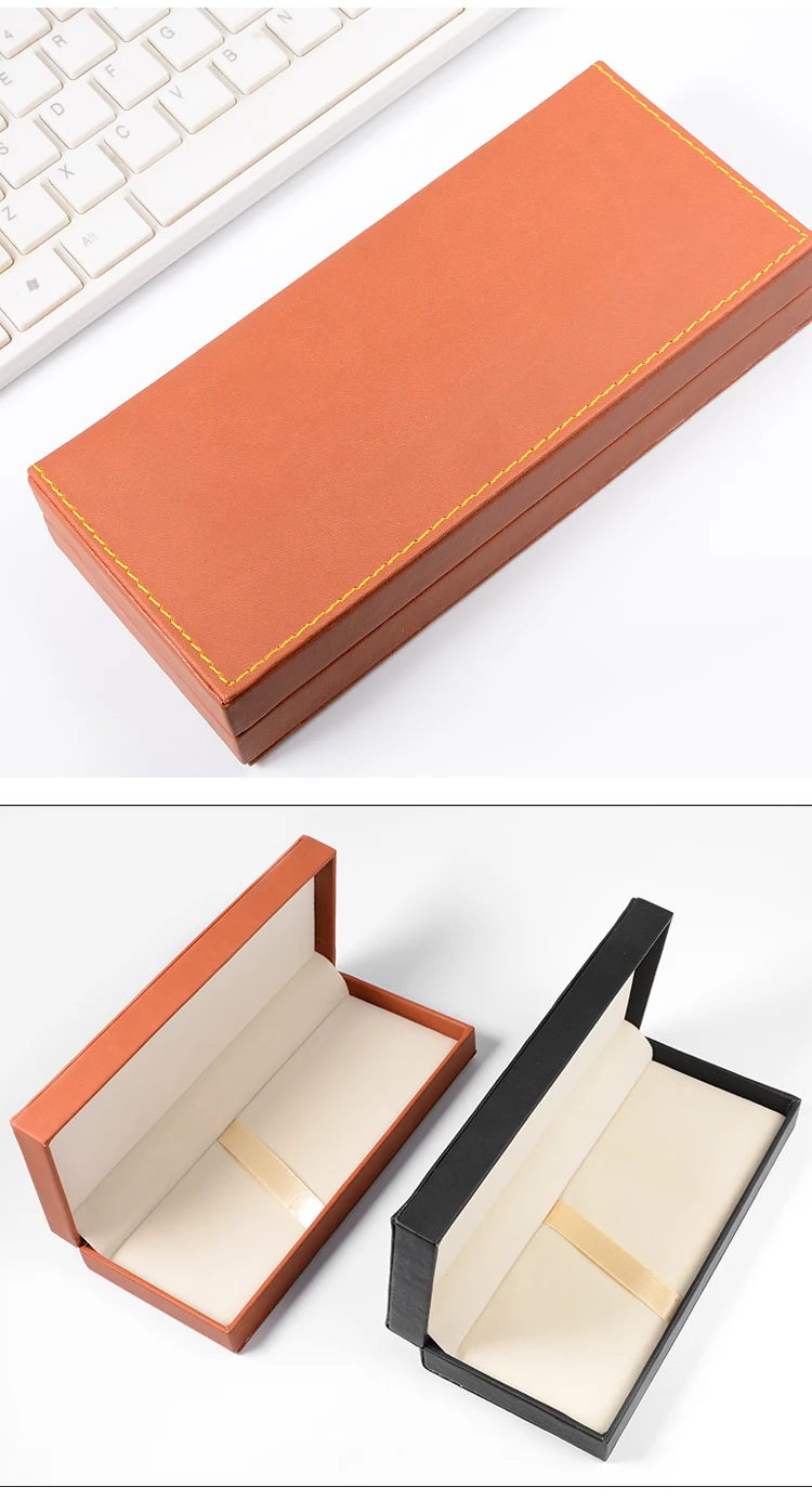 New Big Black PU Box for Metal Pen - Recyclable Gift Box