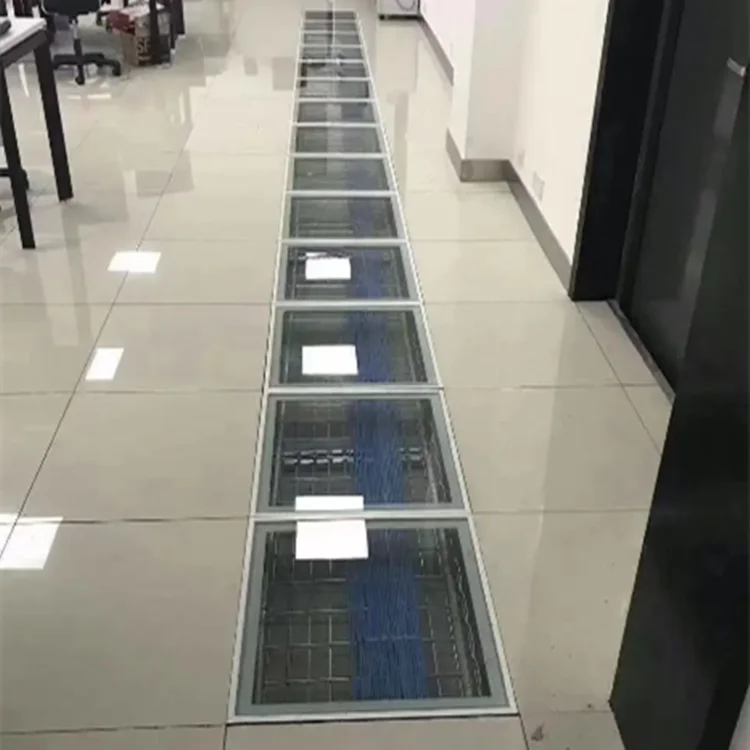 Walkable Ultra Clear Laminated Tempered Glass Floor