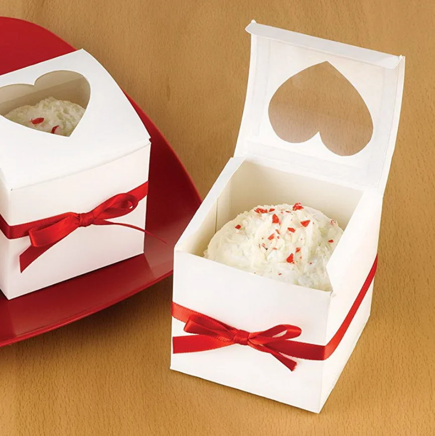 Transparent Mini Cake Box Mini Cake Boxes With Window Clear Box For ...