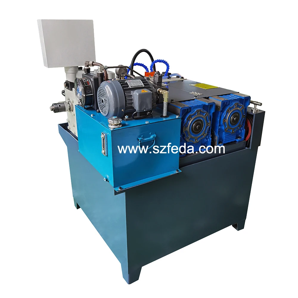 Manual Bolt Screw Making Machine Worm Screw Thread Rolling Machine ...
