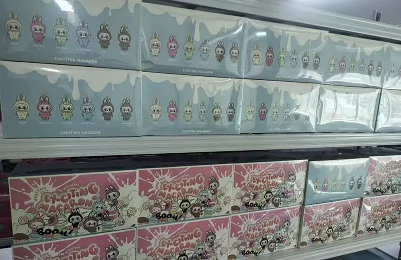 authentic doll first generation labubu mart high quality macaron plush ...