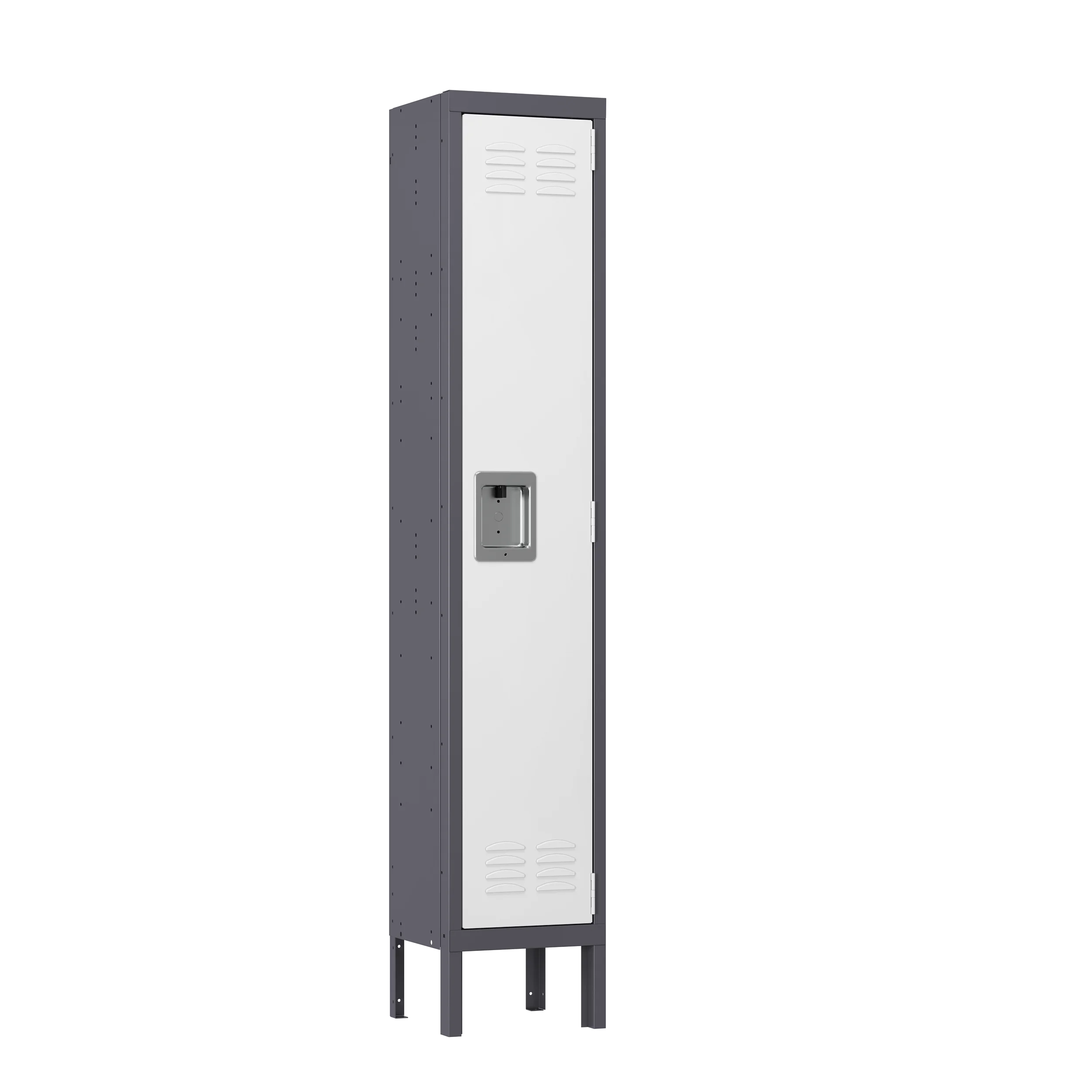 School modern metal storage locker steel dorm locker metal single ...