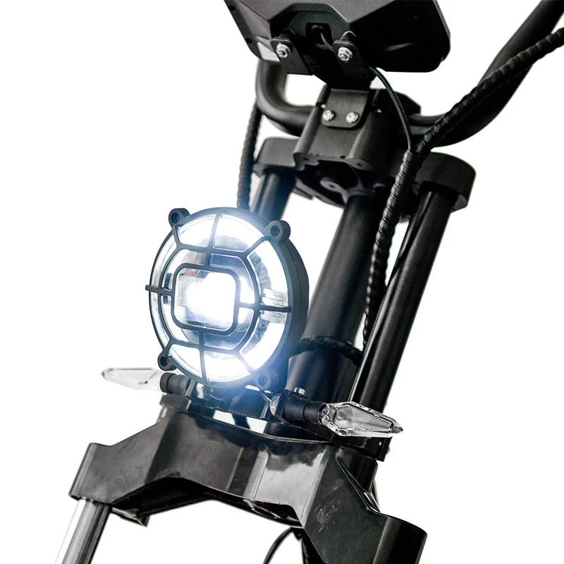 Moon Adult Fat Tire Electric Scooter 10 Inch Disc Brake Two-wheeled ...