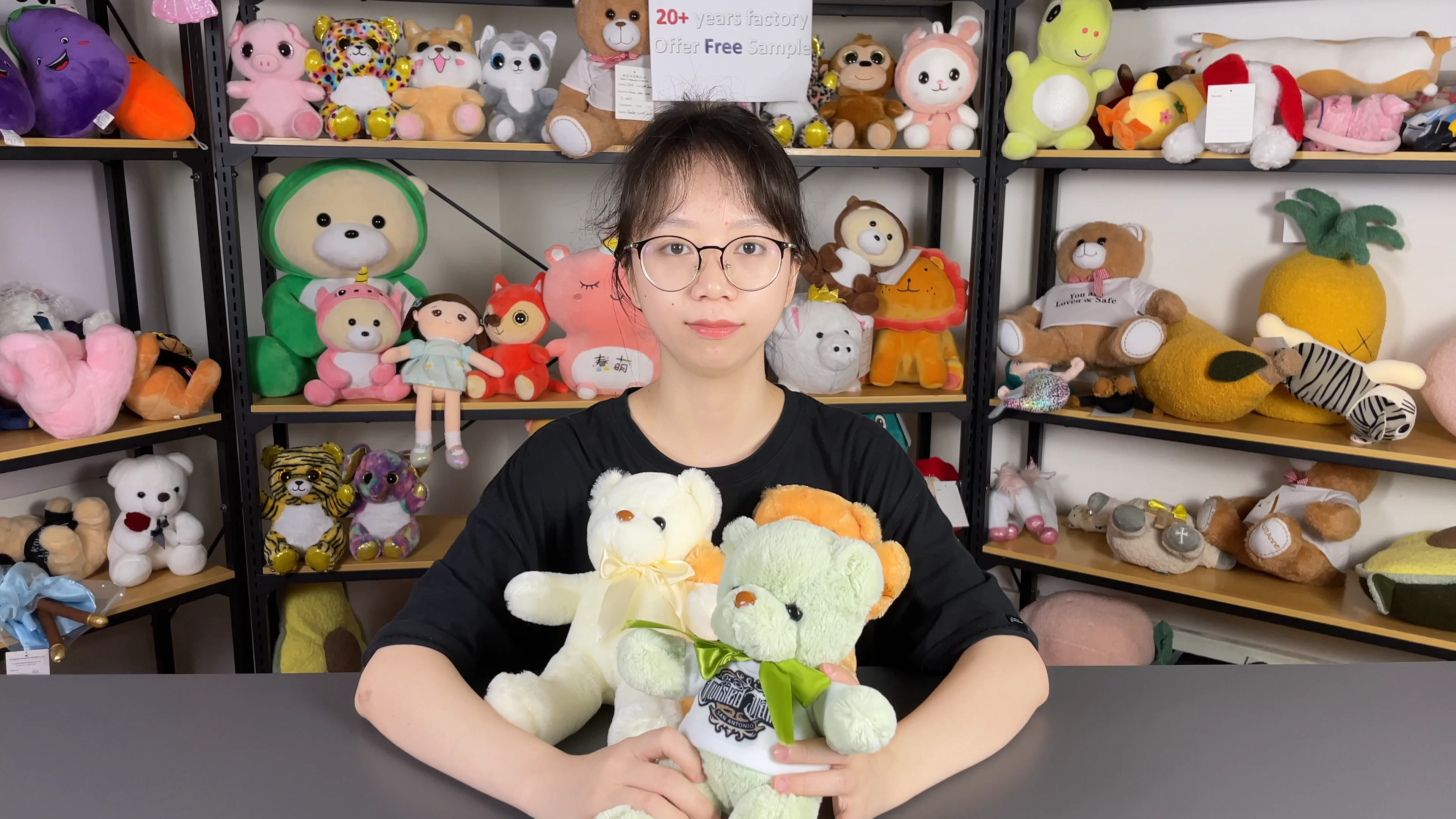 Peluches Custom New Design Free Sample Plush Bear Toys For Child Birthday Gifts Teddy Bear ...