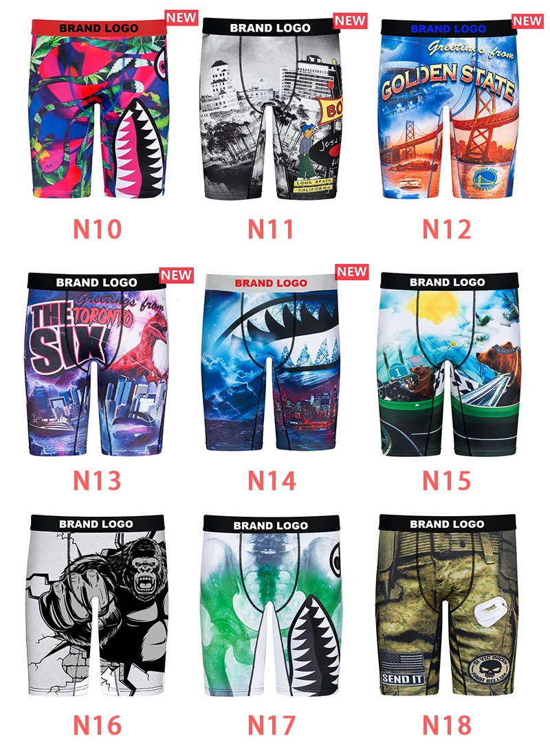 Wholesale Ethica Boxers Breathable Shorts Men Briefs Plus Size Ethica ...