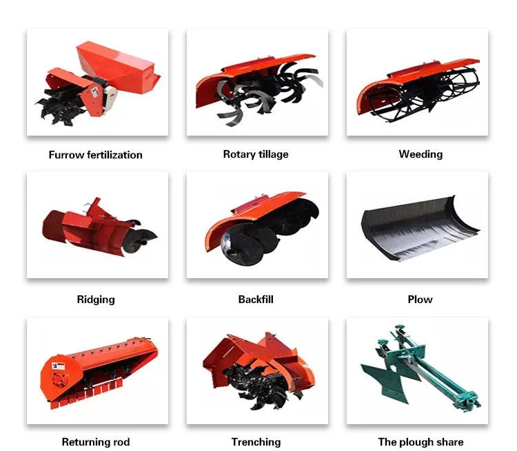 Farm Mini Tiller Rotary Small Tractor 80 Hp Farm Weeder Cultivators ...